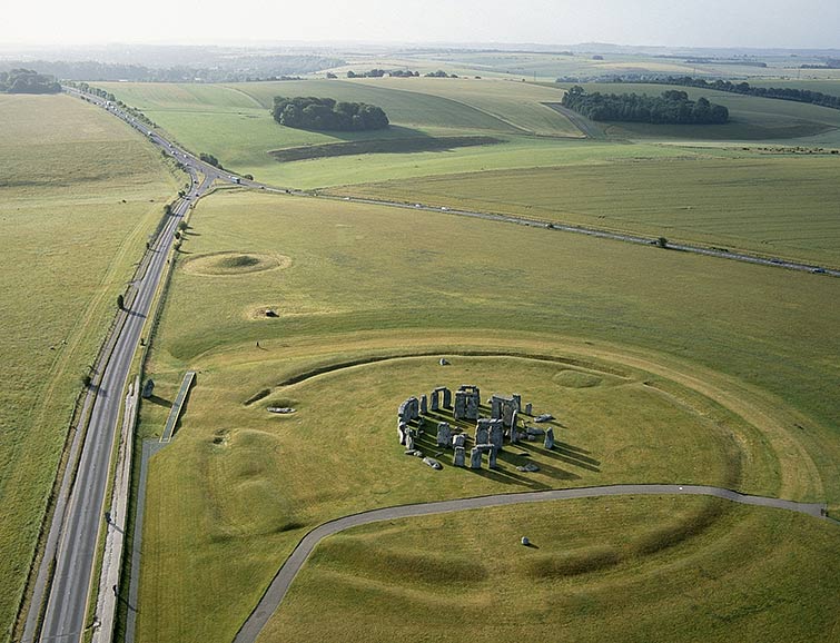 Original Stonehenge Aerial View