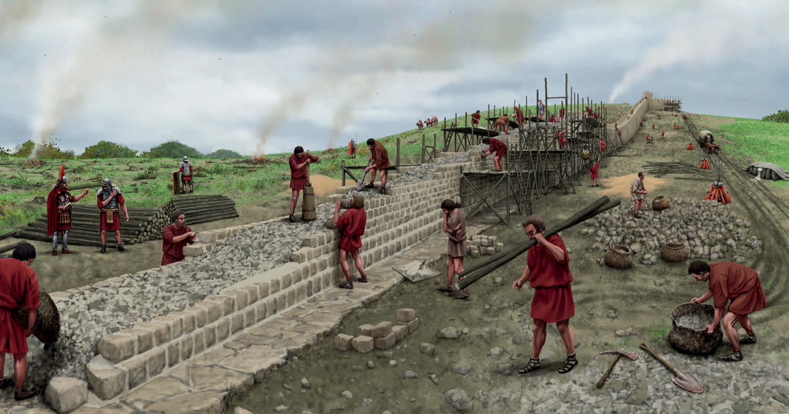 Who built Hadrian's Wall? | English Heritage