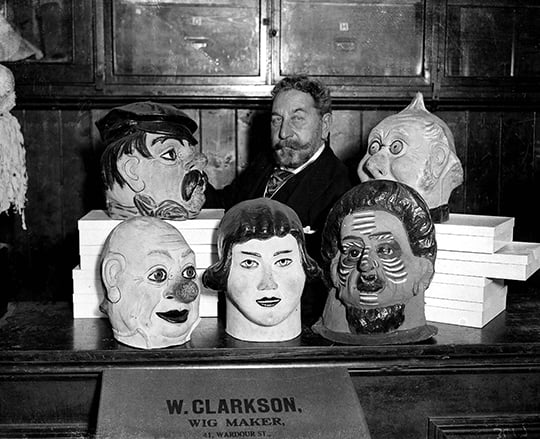 Willy Clarkson | Theatrical Wigmaker | Blue Plaques | English Heritage