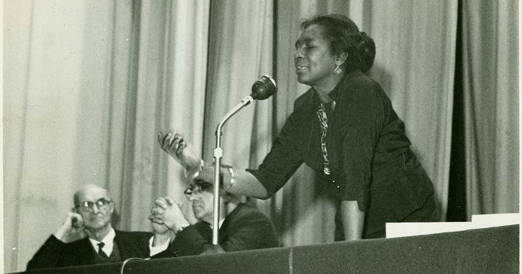 Claudia Jones | journalist & activist | blue plaques | English Heritage