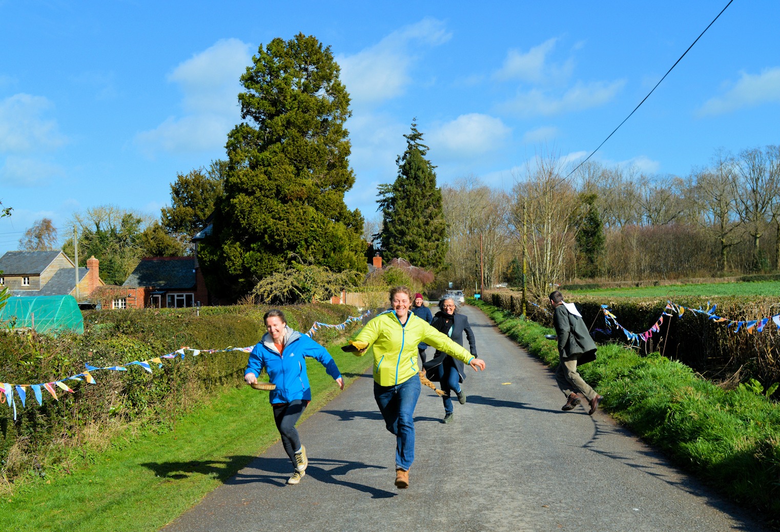 What is pancake racing? | English Heritage