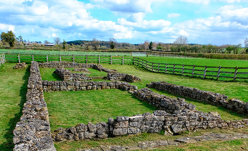 Ancient Farm Roman Villa Layout North Leigh Roman Villa Cotswolds