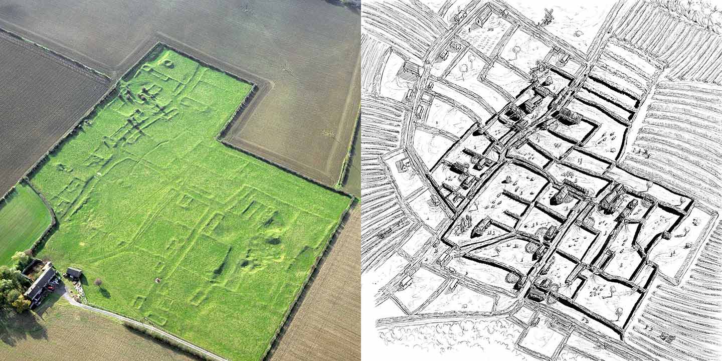 Medieval Village Layout