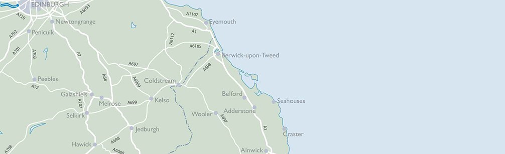 Lindisfarne Island Map