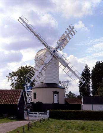 Saxtead Green Post Mill | English Heritage