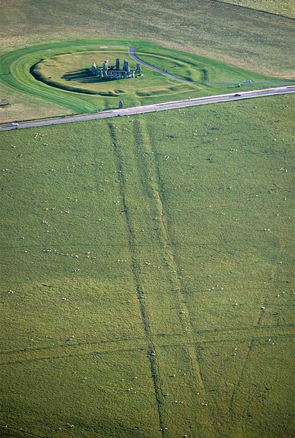 Stonehenge Solar System From Above